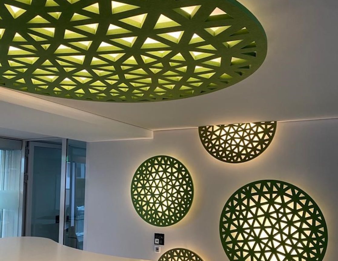 Round Web Ceiling Panel | Habitat Matter