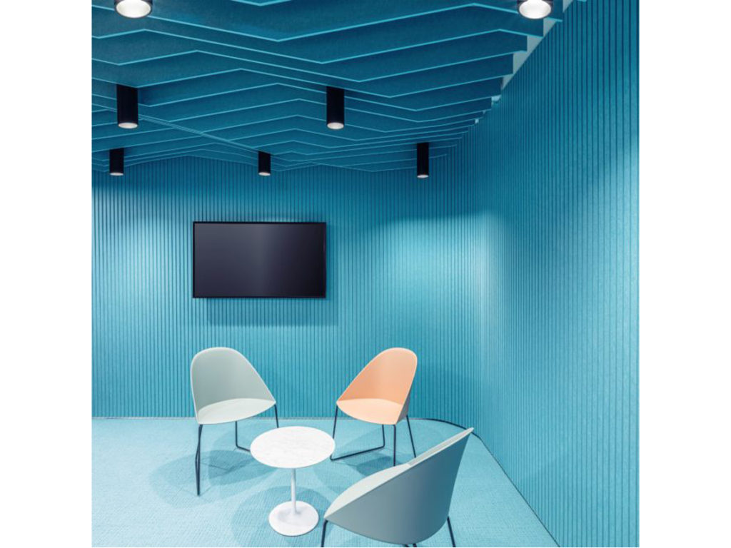 Edge Acoustic Ceiling Baffle by Impact Acoustic | Habitat Matter