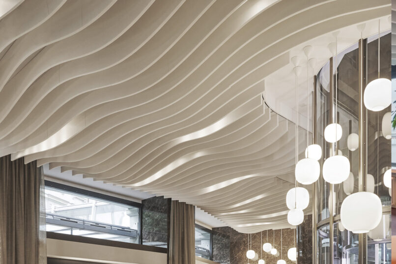 Wave Bespoke Ceiling Baffles | Habitat Matter